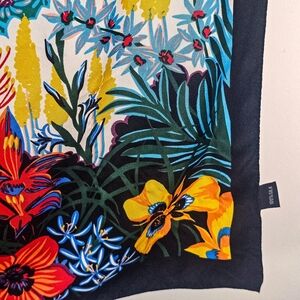 Accessories | 10 Silk Oversized Safari Multicolored Print Scarf | Poshmark